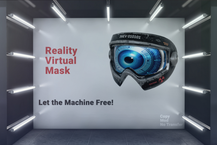 Second Life Marketplace - Reality Virtual Visor Glasses